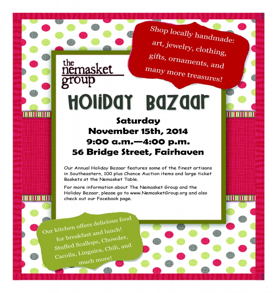 Bazaar Flyer Polka Dots – Nemasket Group